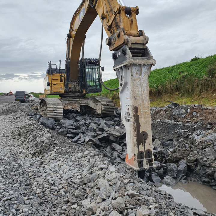 Premium Hydraulic Mini Digger Breakers for 1-5.5 Ton Excavators