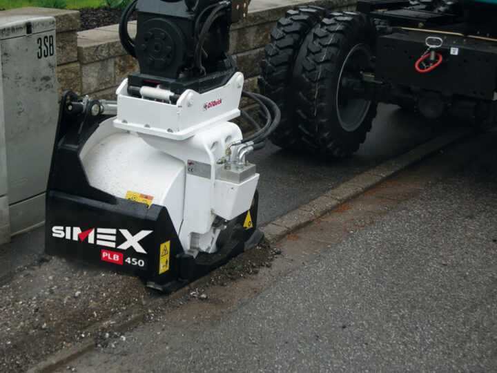 Simex PLB Road Planer (2-13t Excavators) | The Attachment Company UK